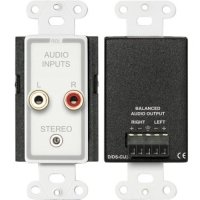 RDL D-CIJ3D Consumer Input Jacks, Stereo