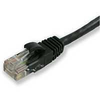 Lynn Electronics CAT6-01-BKB Optilink Cat6 UTP Stranded with Molded Boots Patch Cable, 1' (0.3m ...