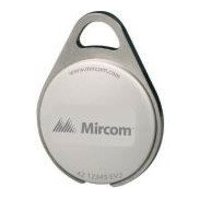 Mircom TX3-CSK-2 High-Security Key Fob-Style Tag, 13.56-MHz, 10-Pack