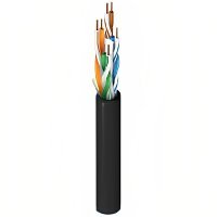 Belden 2413 010Z500 CAT6 Plus Plenum Cable, 23/4 Solid BC, Unshielded ...