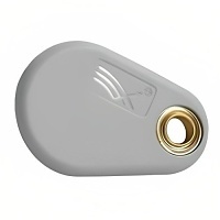 Aiphone AC-PF-40 AC Series Proximity Key Fob with Brass Ring for AC ...