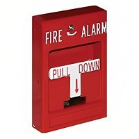 RSG RMS-1P-WP RMS Series Manual Pull Station with Pigtail, Painted Die ...