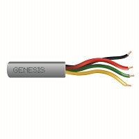 Genesis 21035809 22/4 Solid Riser BC Cable, CMR, FT4, 500' Speed Bag ...