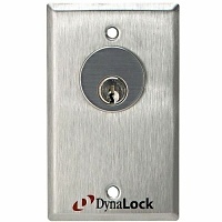 DynaLock 7002 Single-Gang Key Switch for Control Electric Locks, SPDT