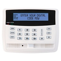 Napco GEM-K1VPS Coded Keypad with Traditional Digital User Codes, Smart ...