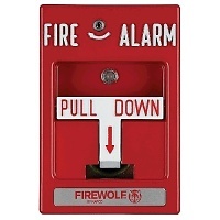 Napco FWC-CNV-PULL Conventional Manual Fire Pull Station, Single Action ...