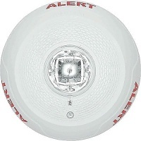 System Sensor SCWLED-CLR-ALERT Series Ceiling Mount Strobe with LED ...