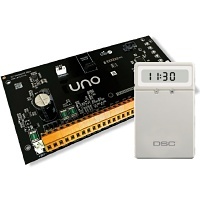 Connect2Go UNO-5511-CG Connect2Go UNO IP Hybrid Alarm Panel Kit with DSC LCD5511 Keypad