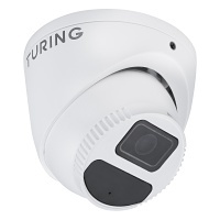 Turing Video EVD5FT256-1Y 5MP EDGE Cloud Turret Camera with TV-CORE1Y ...
