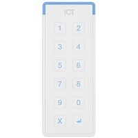 ICT PRX-TSEC-STD-KP-BT-W tSec Standard Multi-Technology Card Reader with Keypad and Bluetooth ...