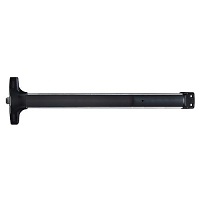 Detex V40EU2WXEAXCDX711 Rim Device with Electric Lock Unlock, Wide Trim