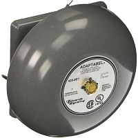 Edwards Signaling 435-6E1 6" Indoor Outdoor Vibrating Bell, 12V DC, 94 dB