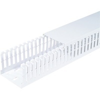Panduit MC75X100WH2 SLOTTED METRIC DUCT, PVC,75MM