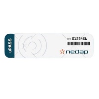 Nedap 9988807 uPASS UHF Tamper Resistant Windshield Sticker Tag Custom ...
