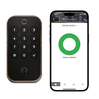 Yale YRD614-CB1-0BP Pro 2 Keypad with Wi-Fi and Bluetooth, Oil Rubbed ...