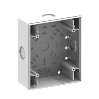 Edwards Signaling EG4WSB 4" Surface Mount Box for Wall Mount LED EG4S ...