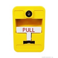 SigCom SG-42CXK1-YL DUAL ACTION PULL STATION YLLW