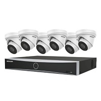 Hikvision EKI-K82T86A 8-Channel 8MP NVR with 2TB HDD and 6x 8MP Turret ...