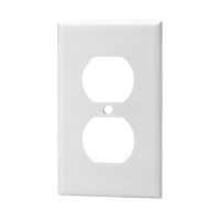 Signamax SKF-106-WH Single Gang 106-Type Faceplate, White