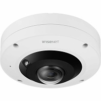 Hanwha XNF-9013RV X-Series 12MP Sensor AI IR 360° Outdoor IP Fisheye ...