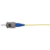 Hubbell FHPSTS3SM Fiber Optic Pigtail, Single-Mode, ST, 50/125, 10 GHz ...