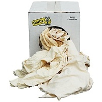 Dottie RGZ5 5 LB New Box Knit Rags, White