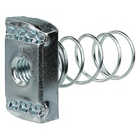 Dottie SSN38 3/8" 16 Channel Nut with Standard Spring