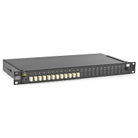 Hubbell FER48LCDM FER Series 48-Port Fiber Optic Rack Mount ...