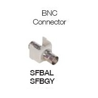 Hubbell SFBGY Snap-Fit BNC Connector, Pass-Through, F/F Coupler, 75 ...