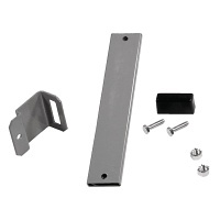 Hubbell HLP08G Cable Management Ladder-Rack 2 Retaing Posts 8" W, Gray