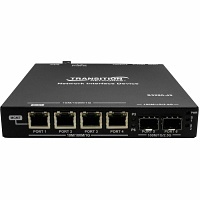 Lantronix S3290-42-BR NID 4-Port Ethernet Network Interface Device, 4X Twisted Pair, 2X SFP, 1 ...