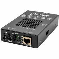 Lantronix E-100BTX-FX-05(HT)-LA E-100BTX Series 100Mbps Transmitter to ...
