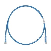 Panduit UTPSP33BUY Copper Patch Cord, Cat 6 Blue UTP Cable