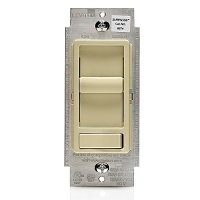 Leviton 6674-P0I SureSlide Dimmer Switch for Dimmable LED, Halogen and ...
