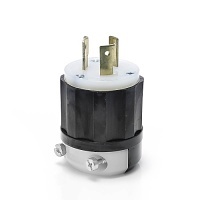 Leviton 2381 EB Plug Lock 3PO 3WI 3PH L12-20P 20A480V Connector