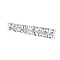 Ortronics SPKFBU48-W TechChoice 48-Port Front-Loading Keystone Panel ...