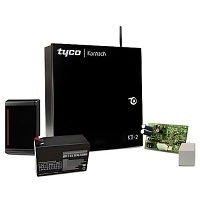 Kantech EK-2M-SCSG-C Expansion Kit, KT-2-M, KT-SG-SC Reader, 12V DC Power Supply (KT-PS4085) and ...