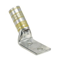 Panduit LCC8-10AWH-L Compression Connector Lug, 2-Hole, #8AWG, Copper