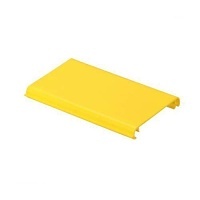 Panduit FRHC4YL2 Channel Cover, Hinged, Snap-On, 4", Yellow