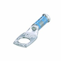 Panduit LCAF6-38-L Compression Connector Lug, 1-Hole, #6AWG, Copper