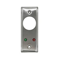 Camden CM-2230-7224 Stainless Steel Narrow Key Switch, Single Pole ...