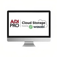 ADI Cloud Storage Powered SR-12TB-WOX12 1TB Wasabi Storage, 1-Year License