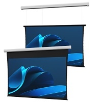 Da-Lite DL100134L Myriad Reveal Projection Screen, Wall / Ceiling ...