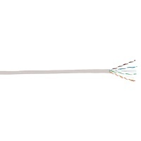 Prysmian 7133801 GenSPEED 6 CAT6 Cable, Plenum, White