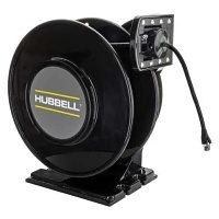 Hubbell HBLI50CAT6 CAT6 Cable, 50' Industrial Reel, Black