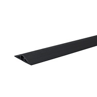 Wiremold GR1200-50 Non-Metallic Pancake Overfloor Raceway, 50', Gray ...