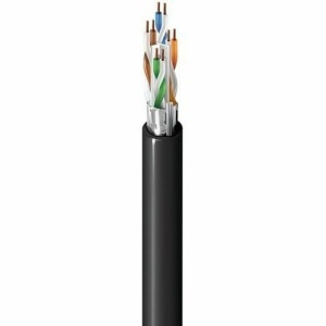 Belden DOSP6AF 0101000 CAT6A Premise Horizontal Cable, 4/23 Solid BC, F ...