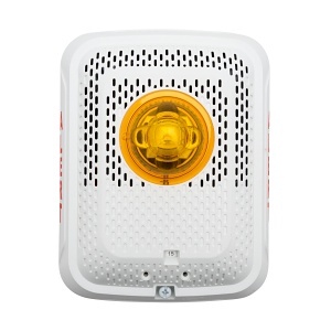 System Sensor SPSWLED-ALERT L-Series LED Speaker Strobe, Wall-Mounted ...
