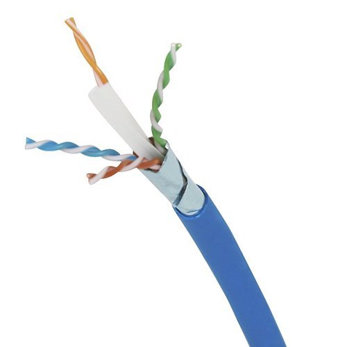 PureNet U6A650-004-RBL4 CAT6A Riser Cable, 23/4 Solid Copper ...