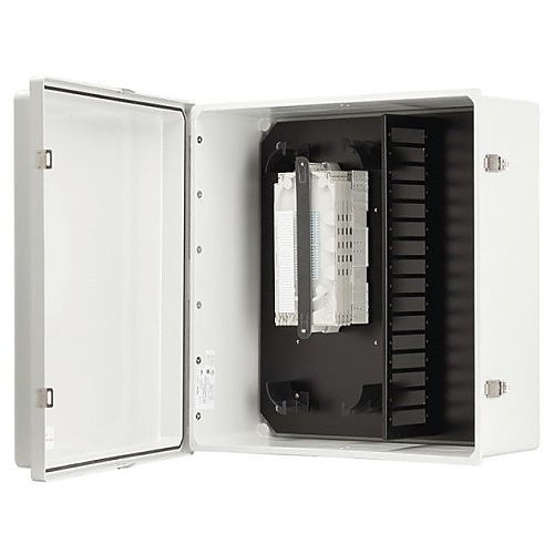 OCC OCO12NXSB 12-Port Fiber Enclosure, Wall-Mount